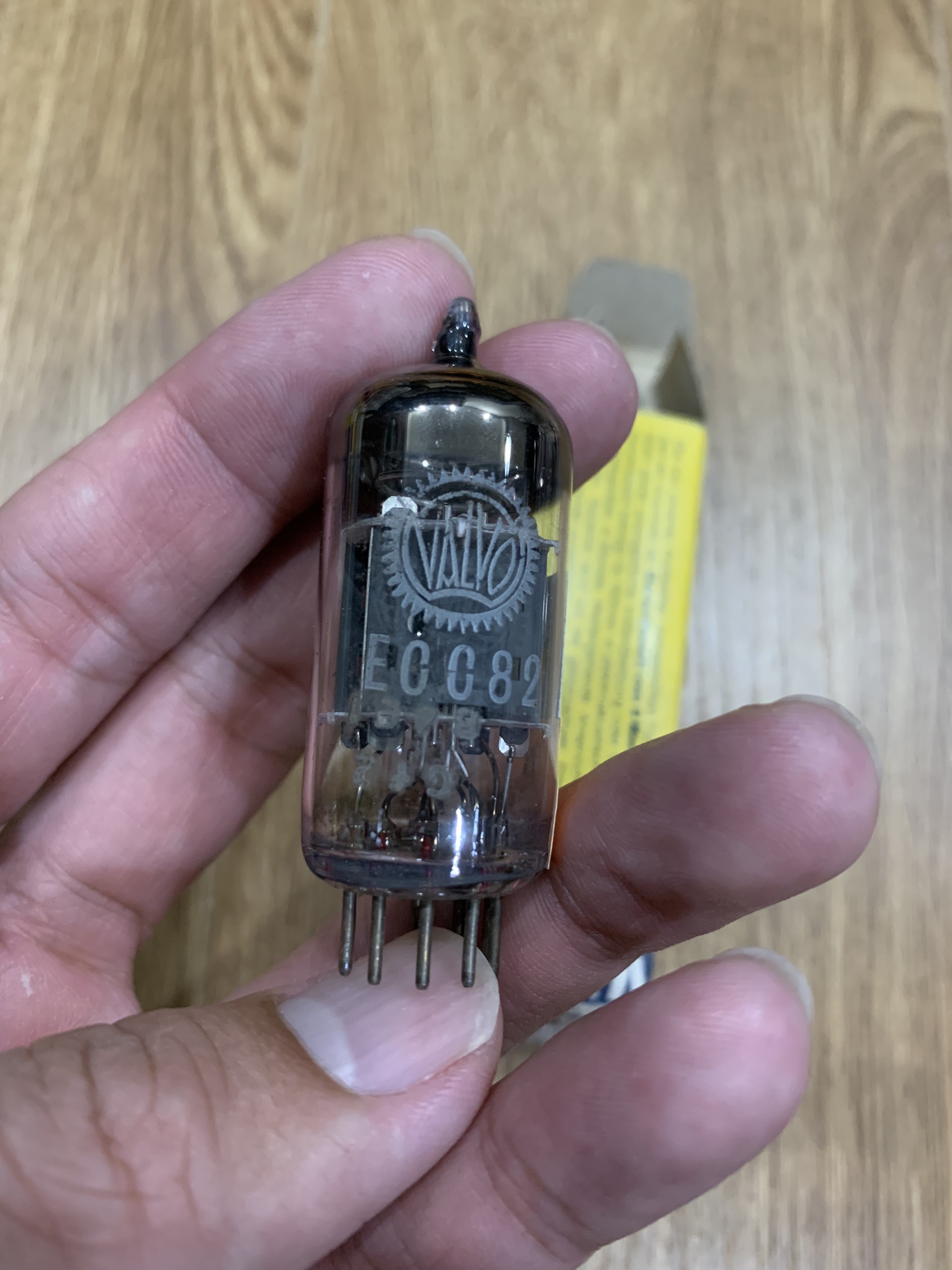 Bóng đèn Ecc802s/ Ecc82/ 12au7 - Valvo, Tesla, Mullard - Âm Thanh Cổ ...